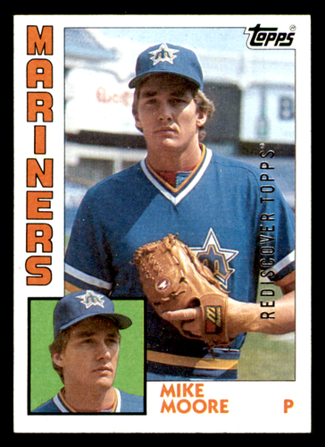2017 Topps 1984 Rediscover Topps Mike Moore Silver #547 Seattle ...