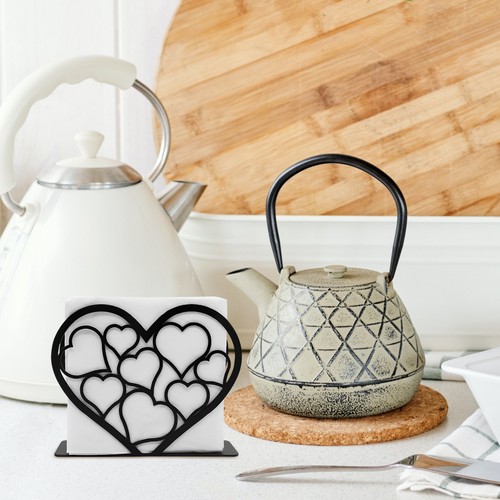 Desk Decorative Napkin Stand Iron Tabletop Tissue Standing Holder ...