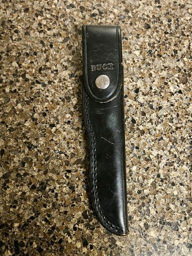 Vintage Buck 102 Woodsman Fixed Blade Knife w/ Sheath | eBay