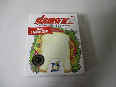 Slamwich A Fast Flipping Card Game NEW SEALED Gamewright Family ...