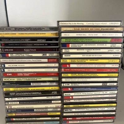 Lot of 43 Classical & Opera Music CDs – Orchestra, Composers Collection ...