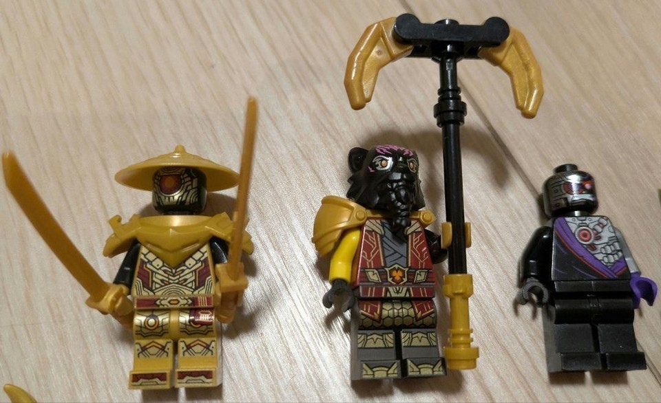 LEGO Minifigure Lot Ninjago Lloyd Kai Jay Cole Zane Nya Master Wu ...