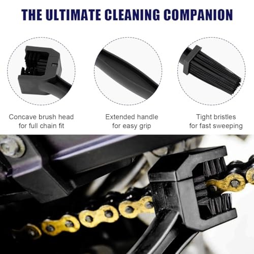2 PCS Bike or Motorcycle Chain Washer, Motorcycle Chain Gear 2 Pcs ...