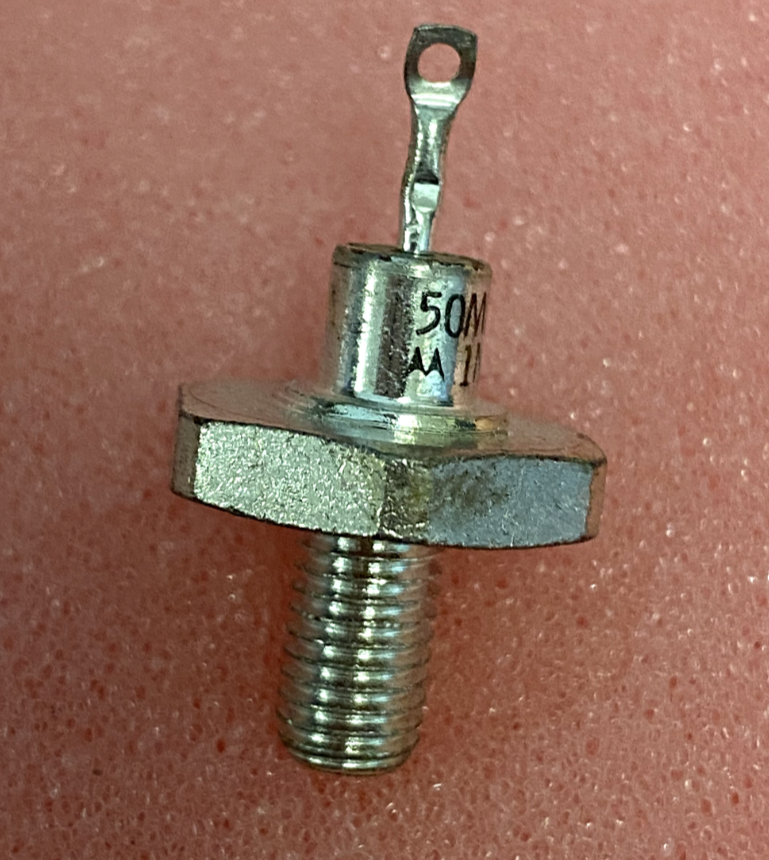 Motorola 1N3311RB DIODE ZENER 12V 50W DO5 | eBay