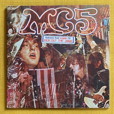 MC5 *Kick Out The Jams* 1969 Censored Red Label Electra w/Hype LP Vinyl ...