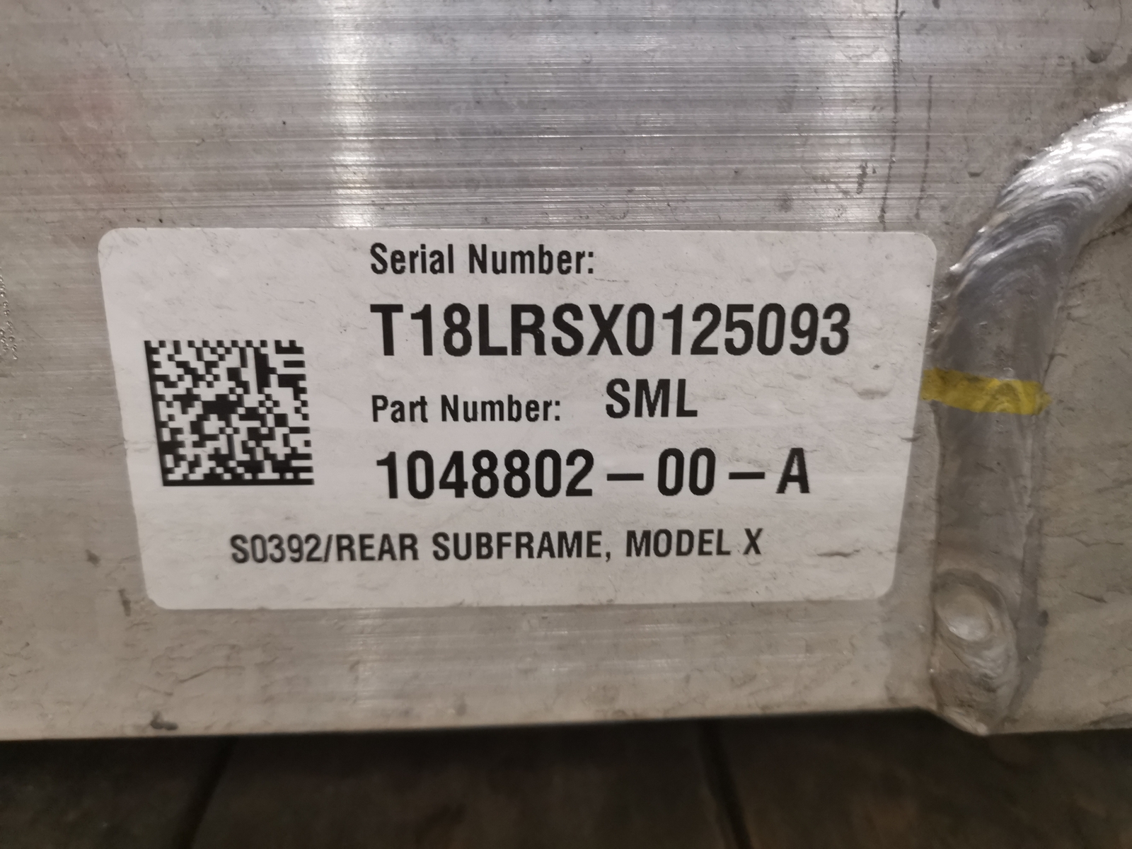 Tesla Model X 75D 1 gen 2015-2023 Rear Axle 1048802-00-A Suspension ...