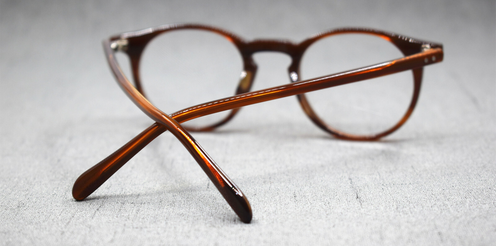 Vintage Oval Round Handmade Eyeglass Frames unisex Full Rim Rx able ...