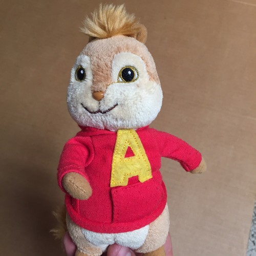 Ty Alvin from Alvin and the Chipmunks Beanie Baby 6 inch plush toy AR80 ...