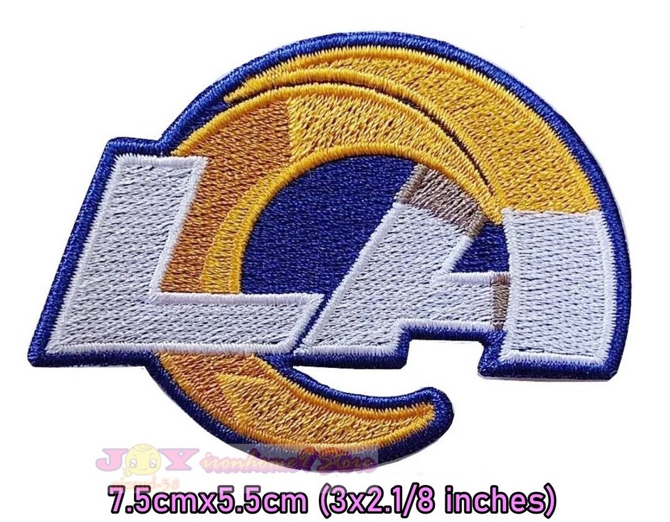 Los Angeles🏈RAMS Patches Sewing on #Select Options From Thai 🛫To🛬USA🚚 ...