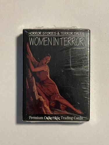 WOMEN IN TERROR Horror Tales Trading Card Set - Pulp Magazine Covers ...