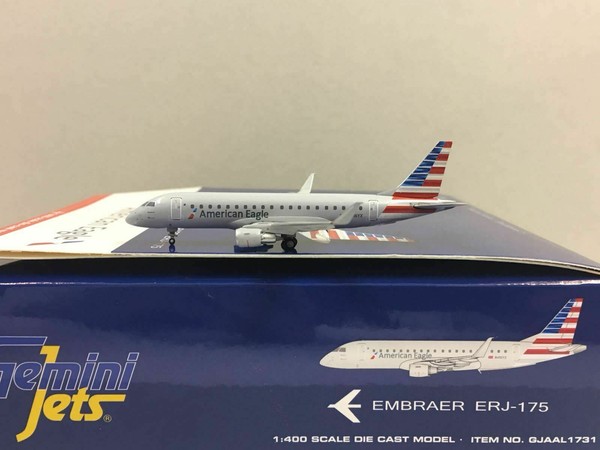Gemini Jets American Eagle Embraer 175 1/400 Gjaal1731 for sale online ...