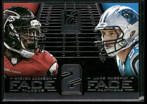 2014 Panini Elite - Face 2 Face Luke Kuechly, Steven Jackson #19 Silver ...