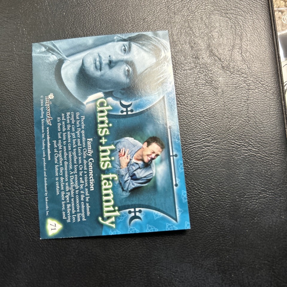 B98c Charmed Connections 2004 #71 Chris Perry Drew Fuller And His ...