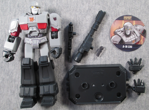 D-16 Cog (Megatron) - Assmebled figure- Transformers One Blokees Galaxy ...