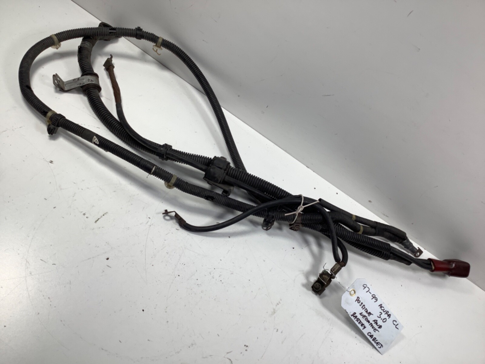 97-99 Acura CL 3.0L Positive Negative Battery Ground Cable Set 32410 ...