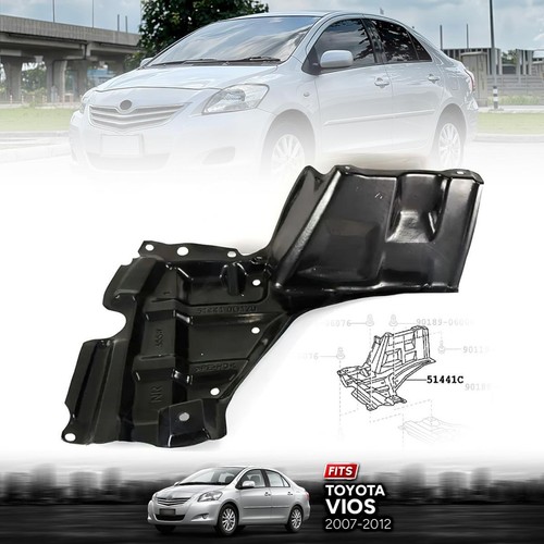 RH Plastic Under Engine Cover Splash Guard For Toyota Vios NCP93 2007 ...