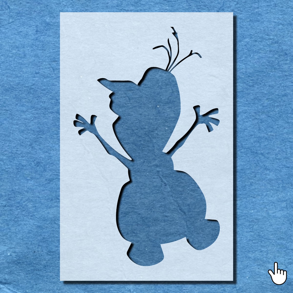 Olaf Christmas Stencils Olaf's Frozen Adventure Cardboard Cutout