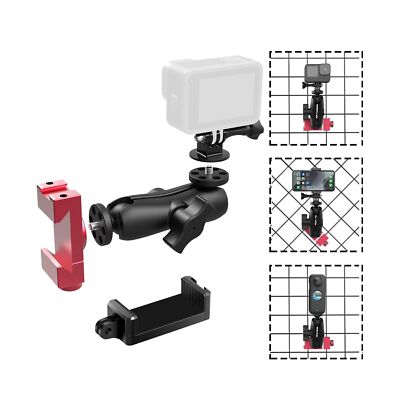 Upgraded Aluminum Fence Mount - iPhone Fence Mount Compatible with ...