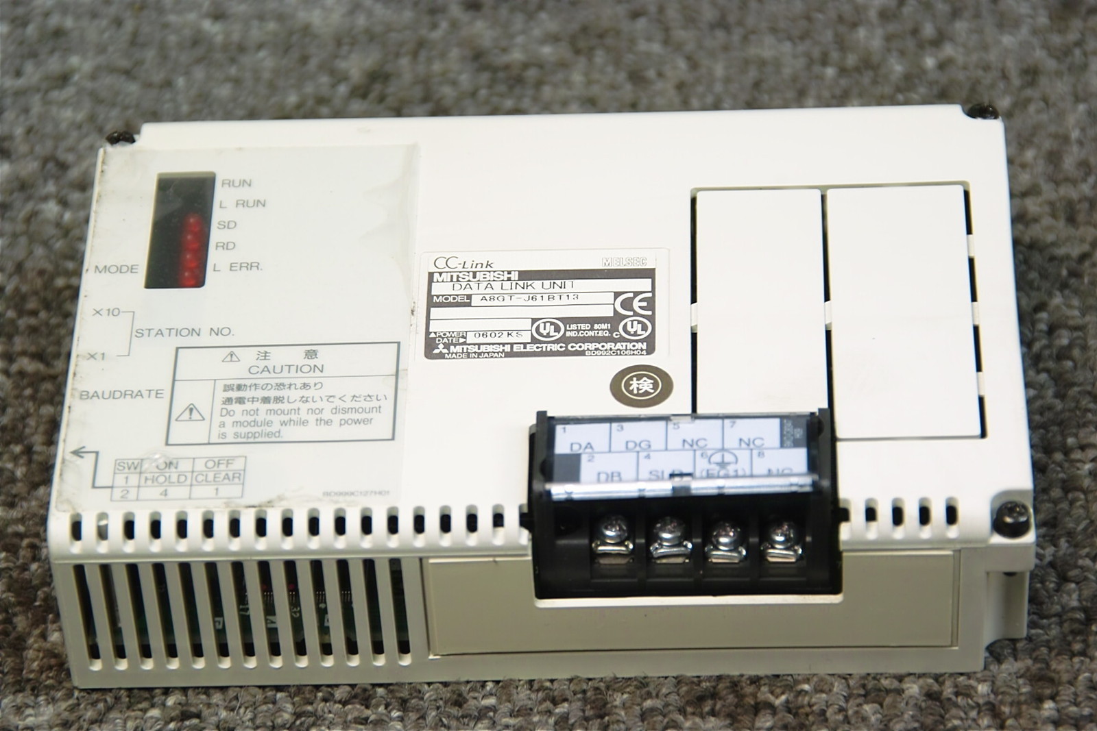 MITSUBISHI DATA LINK UNIT A8GT-J61BT13 FREE SHIP | eBay
