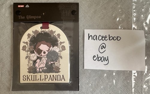 SKULLPANDA Sticker and “The Glimpse” Decorative Card [Sealed][POPMART ...
