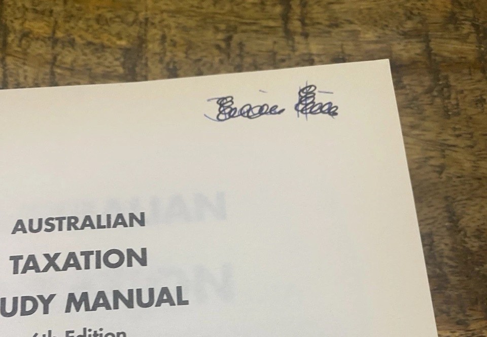 Australian Taxation Study Manual 6th Edition #EB152 | eBay