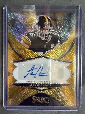 2024 Panini Select Alex Highsmith - Select Signatures- Gold Prizm /10 ...