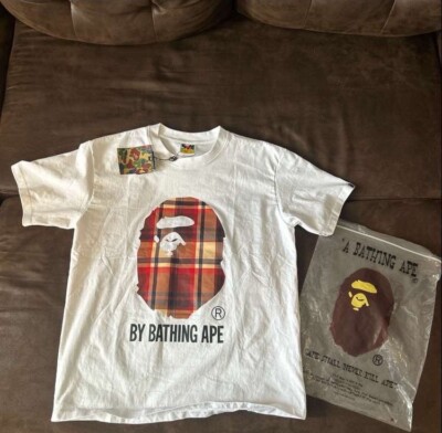 Bape X Burberry pattern size L | eBay