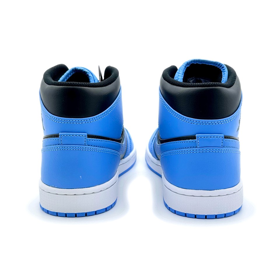 DQ8426-401 Nike Air Jordan 1 Mid University Blue White Black | eBay