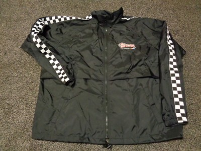 HOT TAMALES Cinnamon Candy BLACK NASCAR RACING JACKET NEW SIZE XL FAST ...
