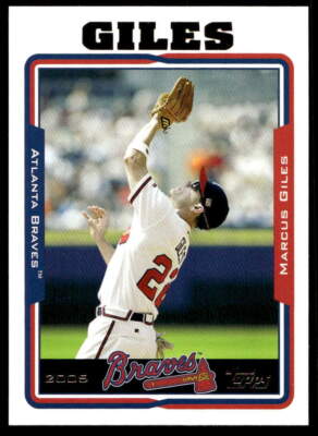 2005 Topps #129 Marcus Giles Atlanta Braves | eBay