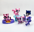 Littlest Pet Shop LPS Lot #3679 Lily Laroux #35 Sunny Cougar #3848 ...
