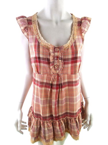 Evie T. 40 Beige Courte Robe Mini Coton Manche courte | eBay