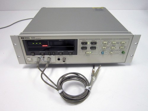 HP AGILENT VECTOR VOLTMETER 8508A WITH 85081B INPUT MODULE H03 | eBay