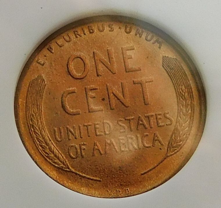 1909-VDB Lincoln Wheat Cent - NGC MS 64 RD, Penny 1C coin | eBay