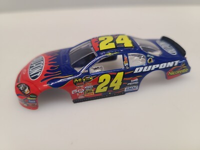 AFX CUSTOM NASCAR BODY JEFF GORDON #24 W/CLIP FITS AFX SUPER G PLUS ...