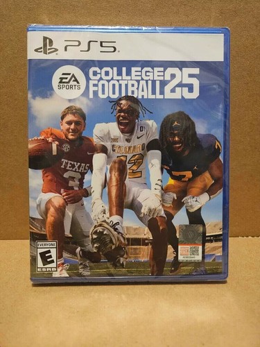 EA Sports College Football 25 PS5 PLAYSTATION 5, NEW/FACTORY SEALED ...