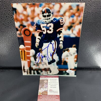 Harry Carson HOF New York Giants Signed 8x10 Photo JSA /Coa | eBay