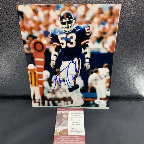 Harry Carson HOF New York Giants Signed 8x10 Photo JSA /Coa | eBay