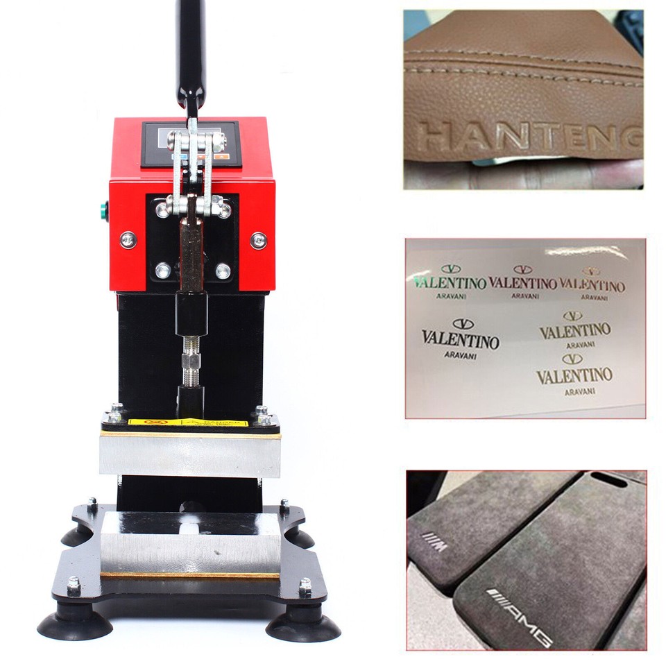 Heat Press Machine Dual Heating Stamping Transfer Printer Wax Extractor ...