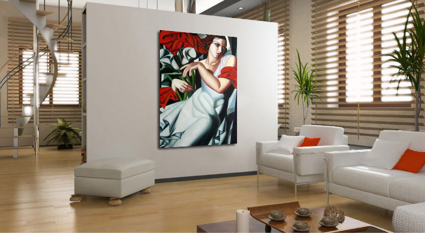 Oil Painting on Canvas Art - Tamara de Lempicka - Portrait Of Ira P ...