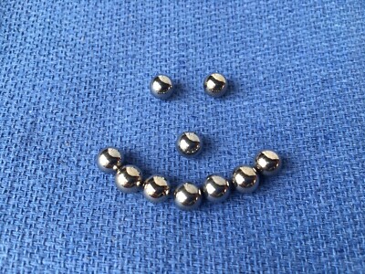 Ten TH350 TH400 Valve Body Check Balls 10 Turbo 350 400 1/4'' or .250 ...