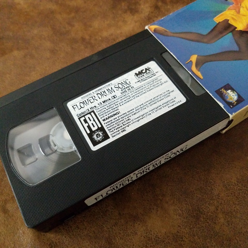 Flower Drum Song (VHS, 1991) Nancy Kwan, James Shigeta 96898019835 | eBay