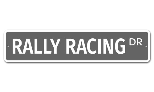 7198 SS Rally Racing 4" x 18" Novelty Street Sign Aluminum | eBay