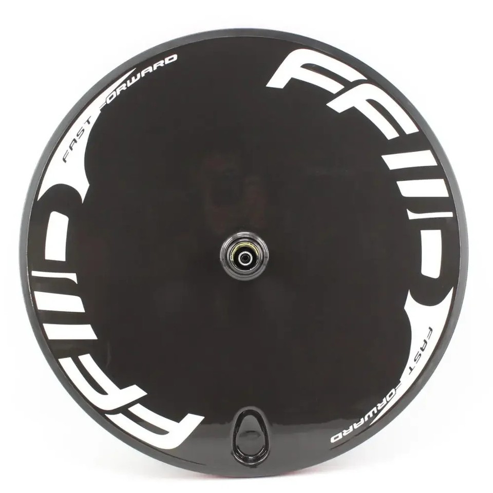 700C Carbon Fiber Time Trial Track TT Road Bike Wheel Set Rim/Disc ...