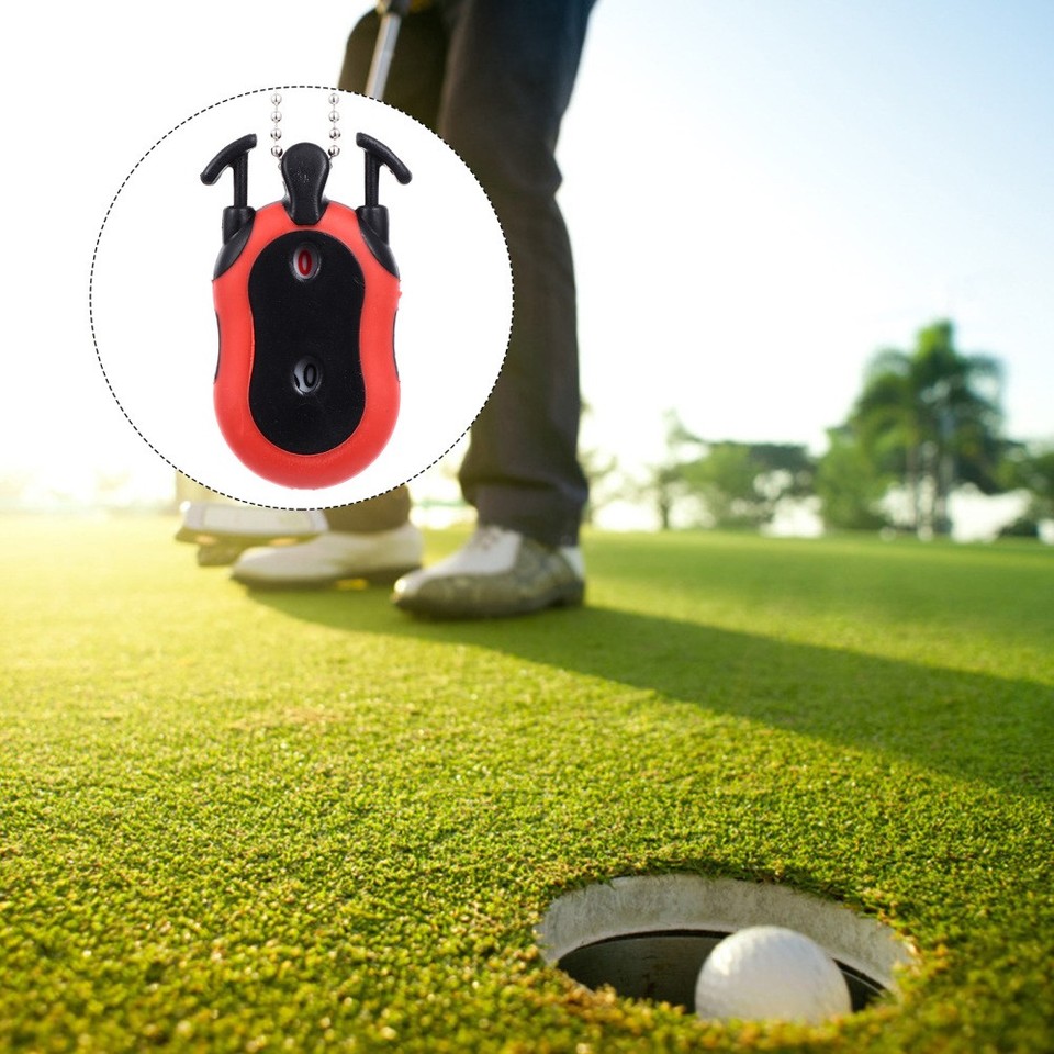 Mini Score Counter Stroke Shot Putt Keeper Number with Key Chain | eBay ...