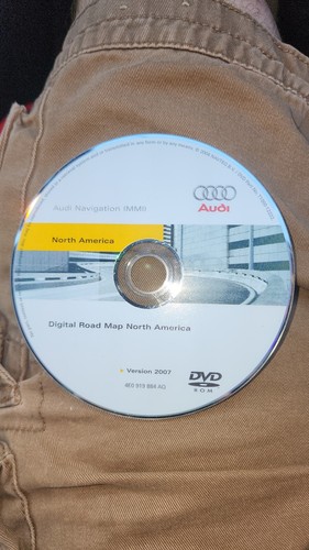 Audi MMI Navigation Map DVD 2007 North America 4E0919884AQ | eBay