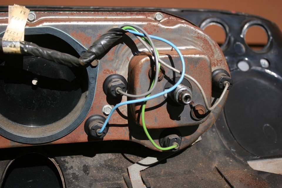 60s 65 1965 Chevrolet Corvair Vintage Automatic Speedometer & Gauge ...