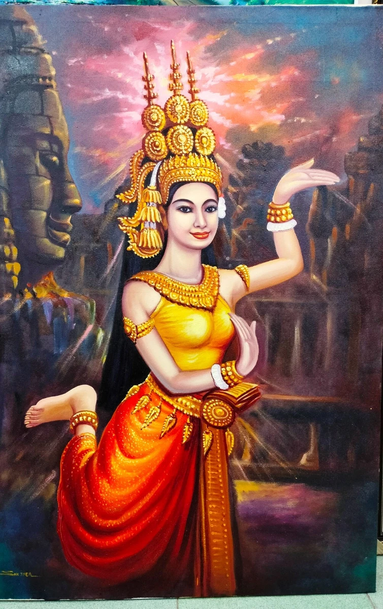 Khmer Apsara Drawings