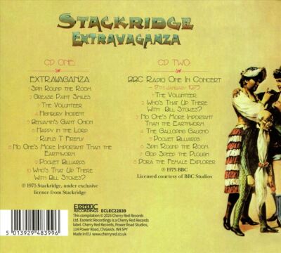 STACKRIDGE EXTRAVAGANZA NEW CD 5013929483996| eBay