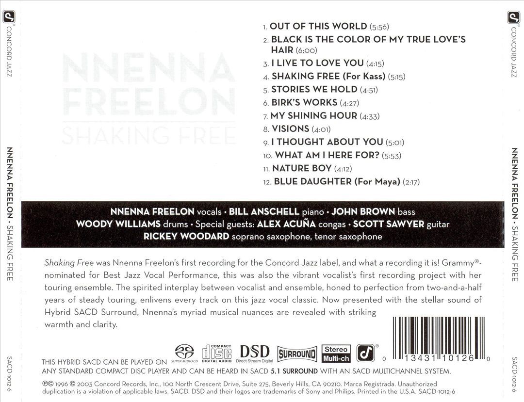 NNENNA FREELON SHAKING FREE NEW CD 13431471424| eBay
